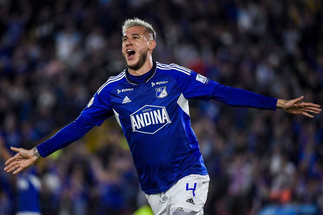 Así festejó Andrés Llinás el gol que le dio el triunfo a Millonarios ...