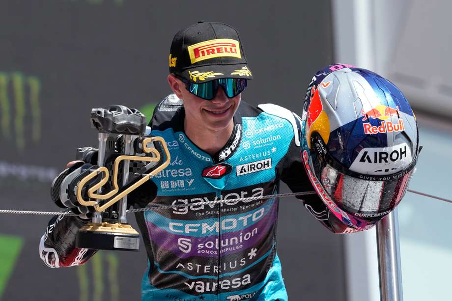 Moto3: David Alonso logró su cuarta victoria de la temporada y es nuevo ...