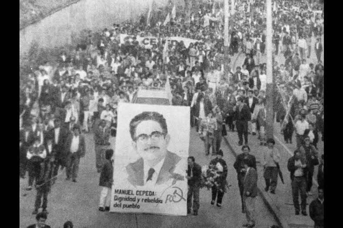 Conmemoración de los 20 años del asesinato de Manuel Cepeda Vargas | EL ...