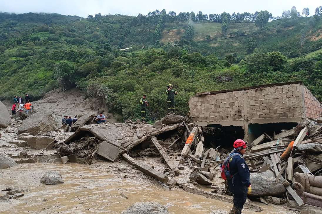 Así fue la avalancha en la vereda El Naranjal, en Quetame | EL ESPECTADOR