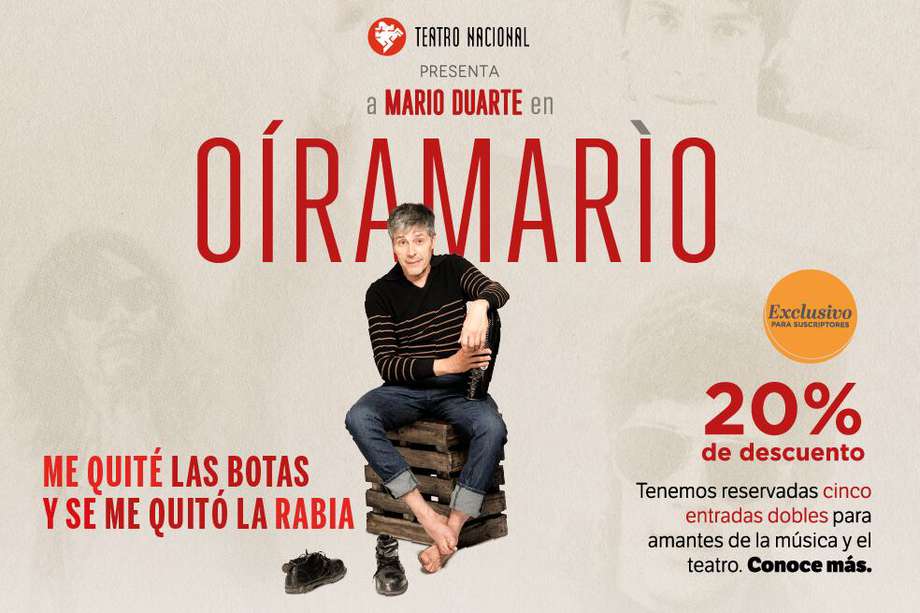 Mario Duarte llega al Teatro Nacional en un viaje musical íntimo y ...