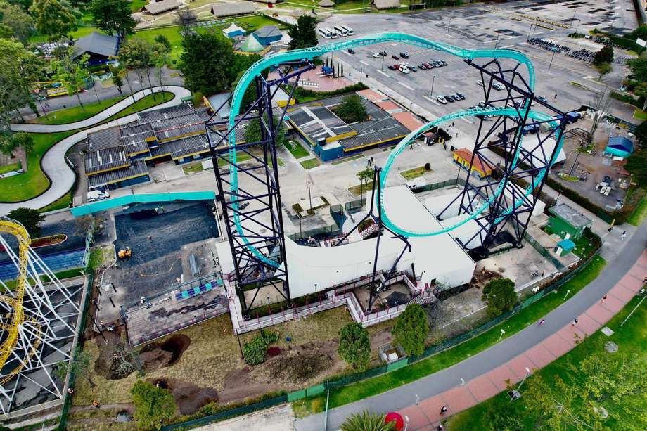 Así es la nueva montaña rusa de Salitre Mágico, la más alta y rápida de ...