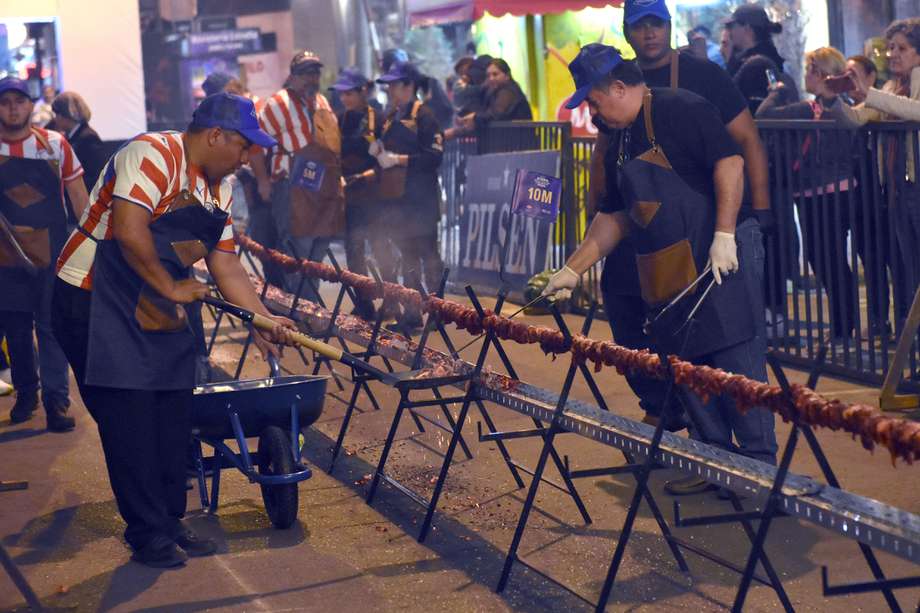 Récord Guinness: así fue el “asadito” más grande del mundo | EL ESPECTADOR