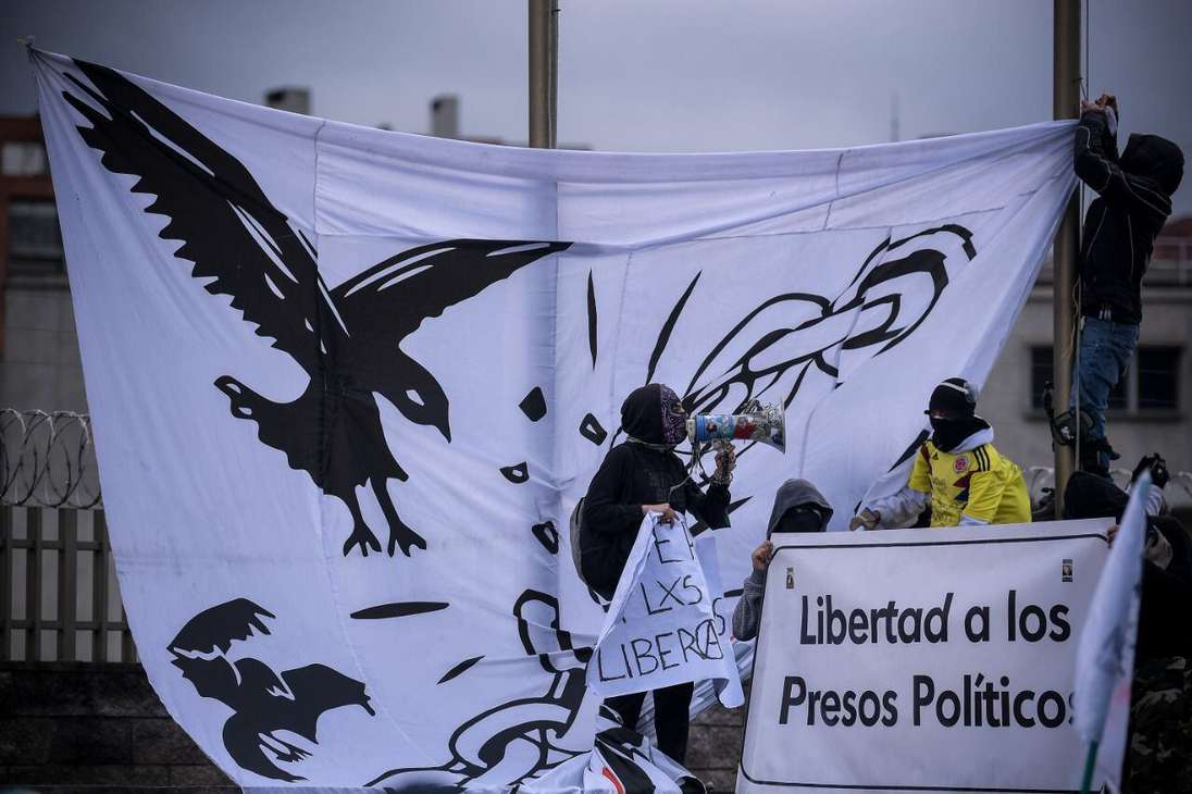 Primera Línea se movilizó por jóvenes detenidos en protestas de 2021 y ...