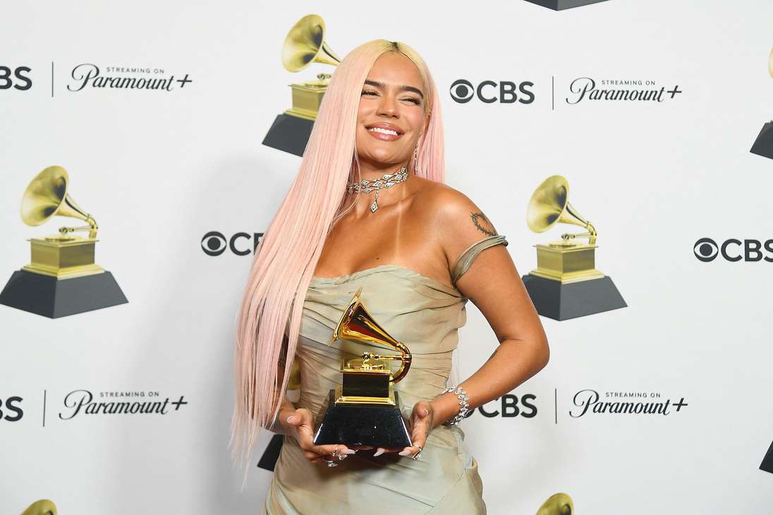 Galería: “I am super happy”, así recibió Karol G su primer Grammy | El ...