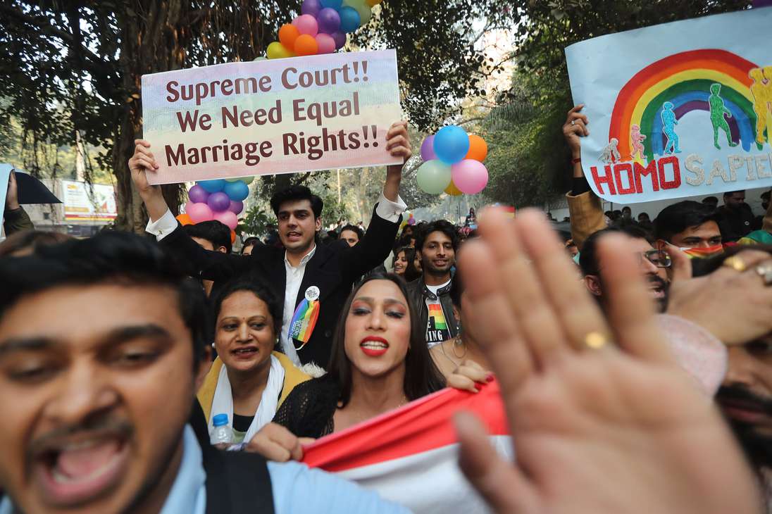 En fotos: así fue la marcha LGBTIQ en India exigiendo matrimonio ...