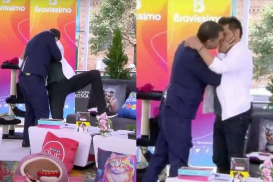 Marcelo Cezán respondió a críticas por besar a otro hombre en ...