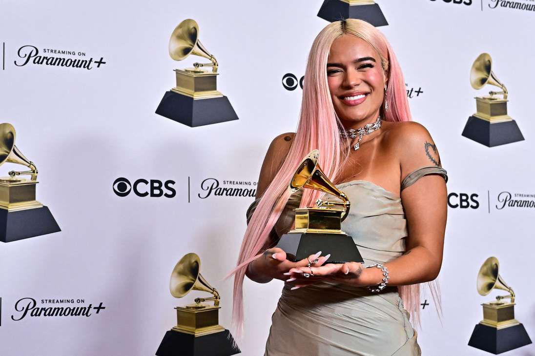 Galería: “I am super happy”, así recibió Karol G su primer Grammy | El ...