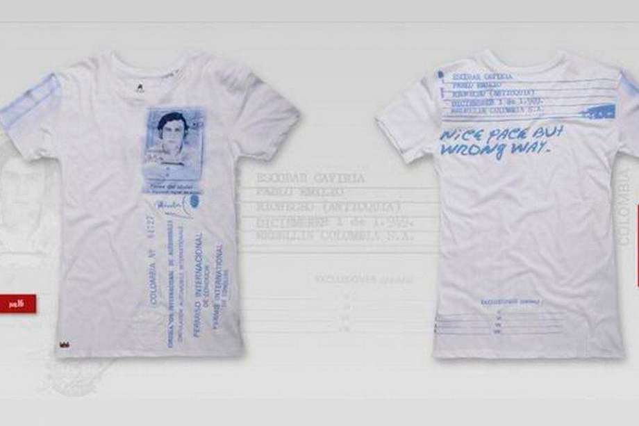 Colección de ropa inspirada en Pablo Escobar no se venderá en Colombia ...
