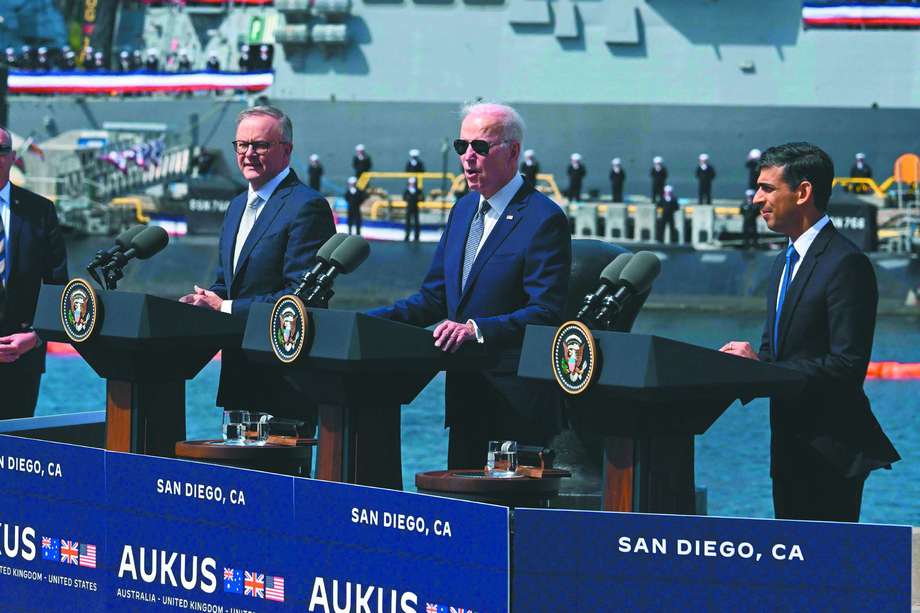 Los submarinos de propulsión nuclear, una nueva tensión entre Estados Unidos y China | Noticias ...