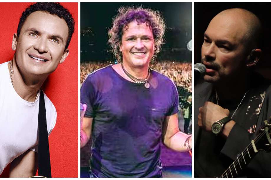 Carlos Vives, Fonseca, Gilberto Santa Rosa, Santiago Cruz, Diamante ...