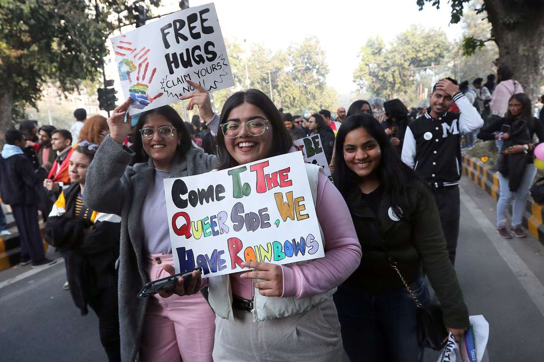 En fotos: así fue la marcha LGBTIQ en India exigiendo matrimonio ...