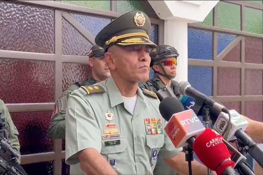 Las amenazas de muerte contra el comandante de la Policía de Bucaramanga