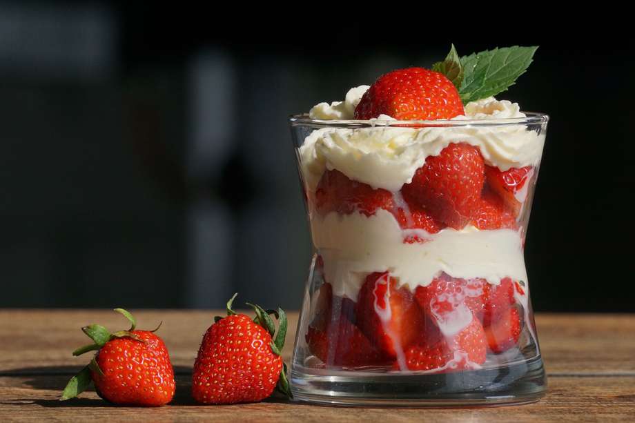 Receta: así se preparan las fresas con crema saludables | EL ESPECTADOR