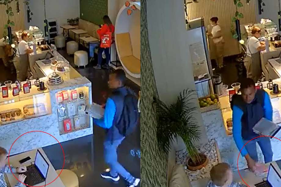 Video: así fue el ágil robo de un supuesto vendedor de bolsas a un ...