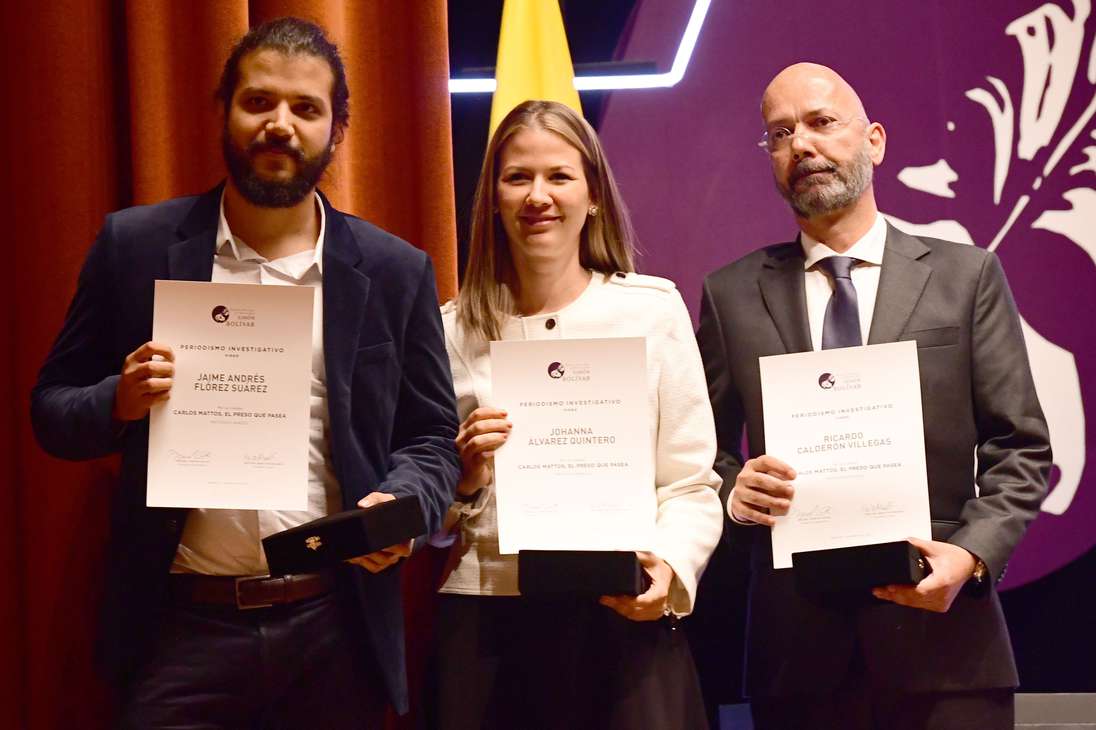 Estos son los ganadores del Premio Nacional de Periodismo Simón Bolívar ...