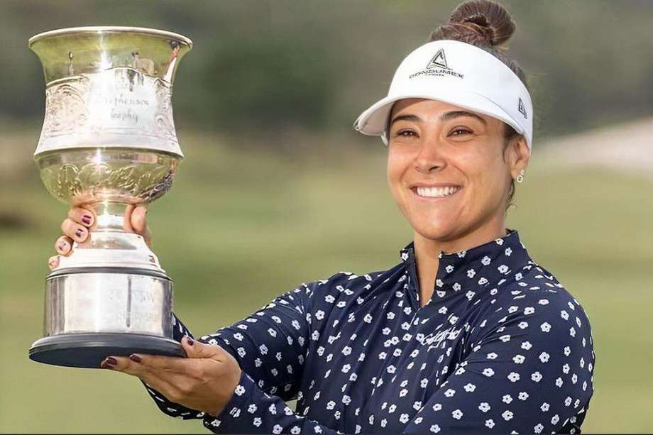 La golfista colombiana María José Uribe se consagró campeona en ...