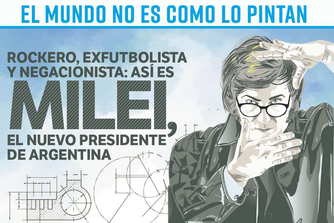 Rockero, exfutbolista y negacionista: así es Milei, el nuevo presidente ...